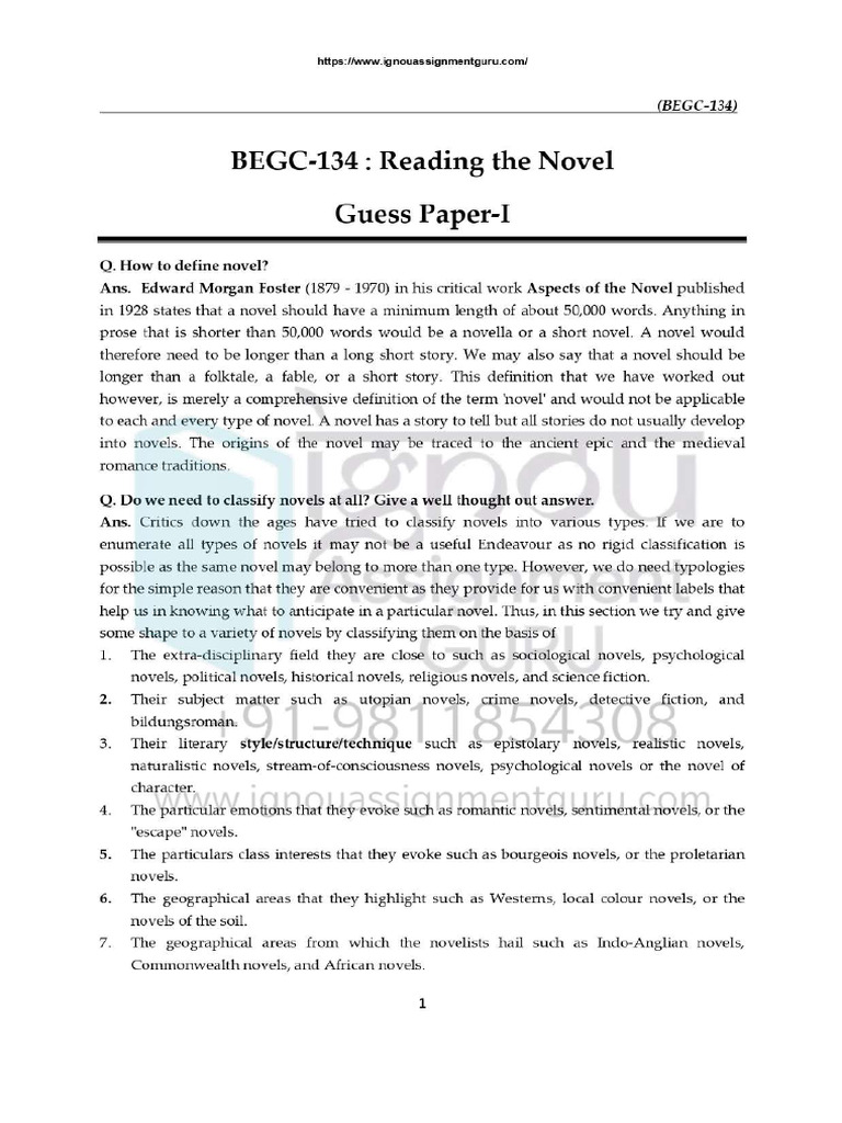 BEGC 134 EM GP IGNOUAssignmentGuru - GURUji mm3xvn | PDF