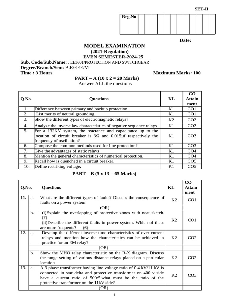 Production and Switch Gear | PDF | Transformer | Electrical Network