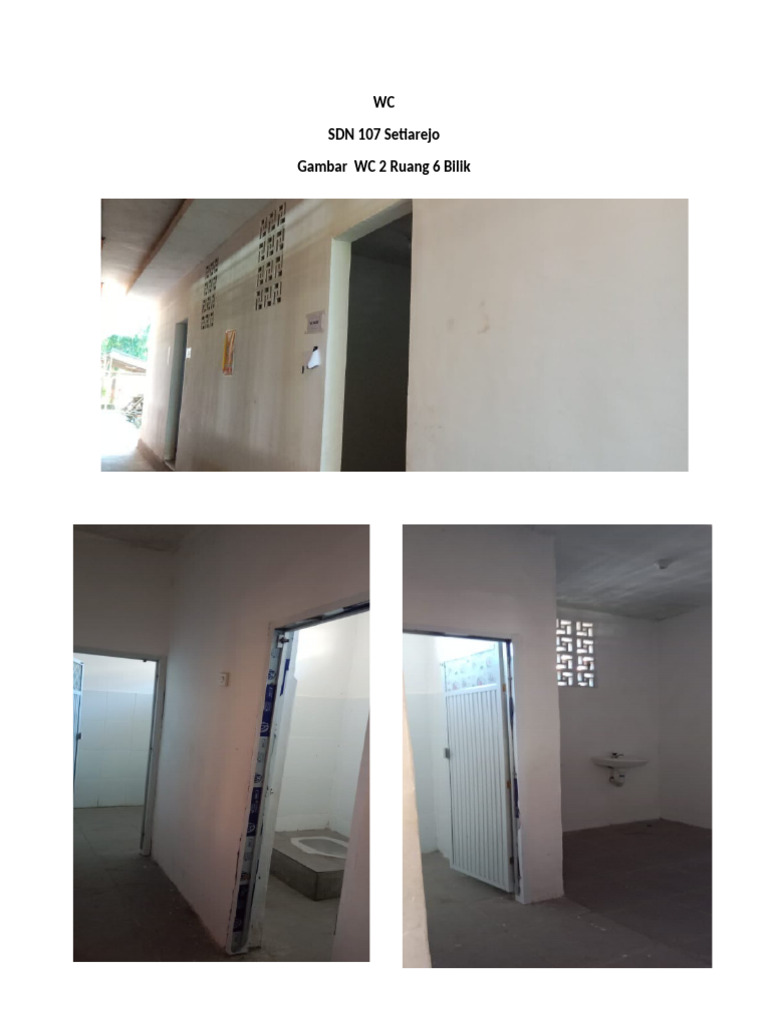 Gambar WC Sekolah | PDF