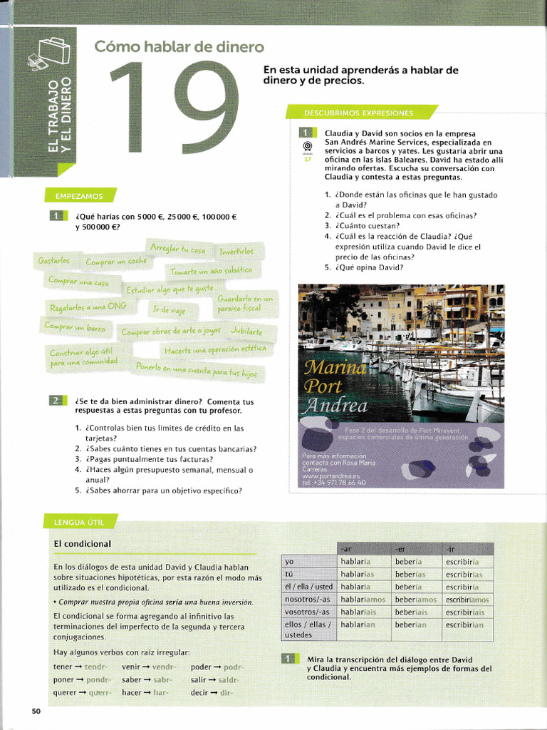 Unidad Aprenderás Hablar Dinero y de Precios | PDF | Bancos | Presupuesto