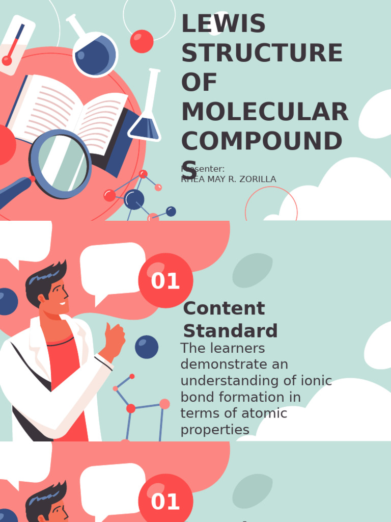 Module 3. Lewis Structure For Molecular Compound | PDF | Chemical ...