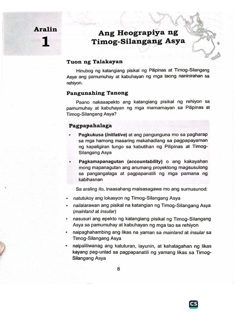 W1-W2 G7 Lesson | PDF