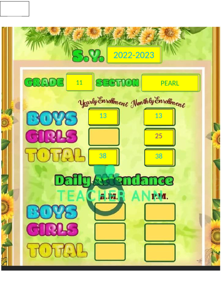 Daily Attendance | PDF