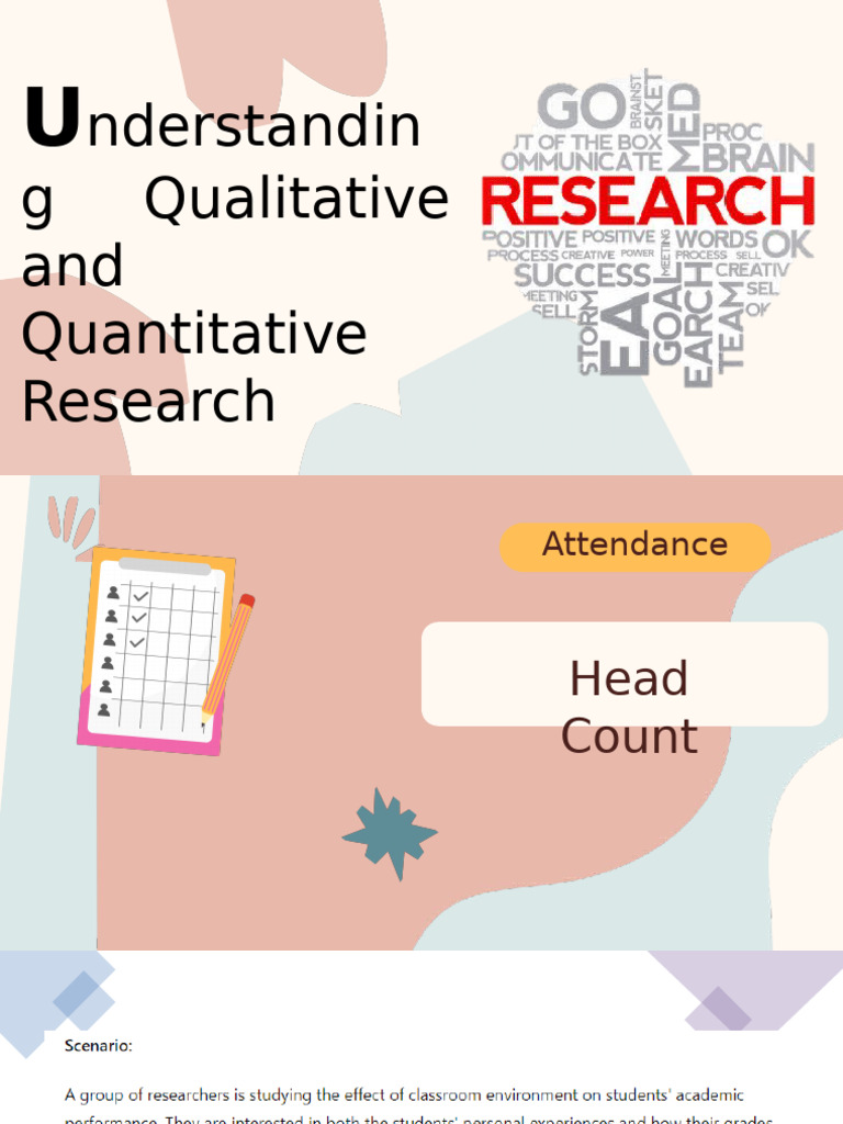 Qualitative Vs Quantitative Research Guide Pdf Quantitative