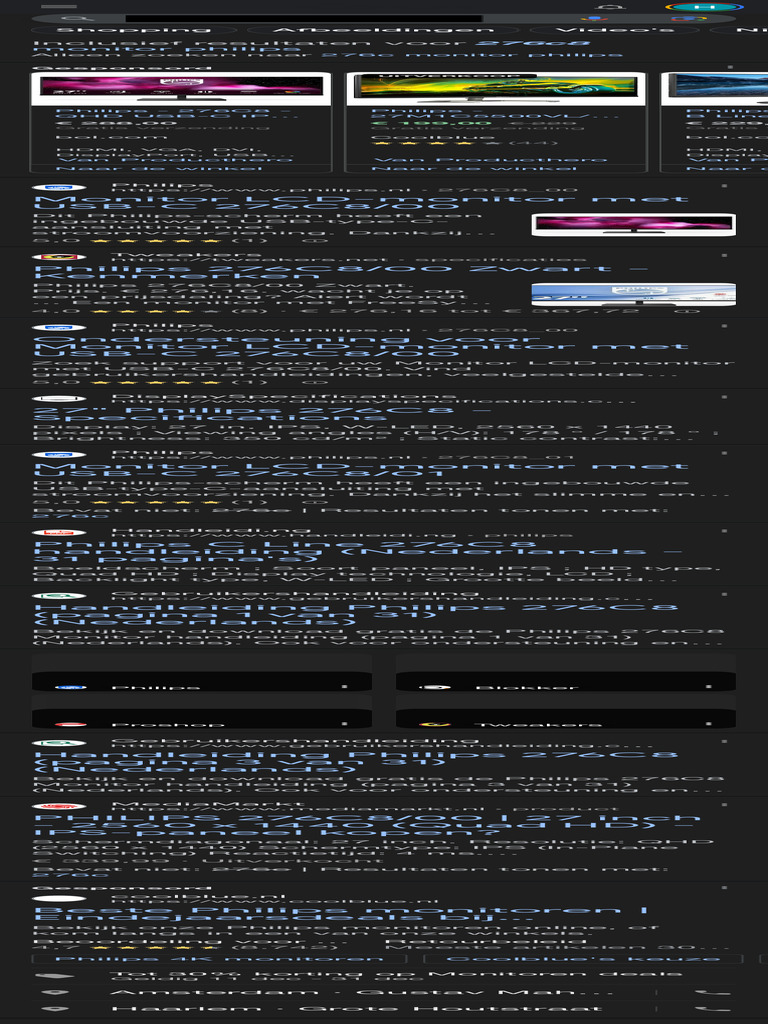 276c Monitor Philips - Google Zoeken | PDF