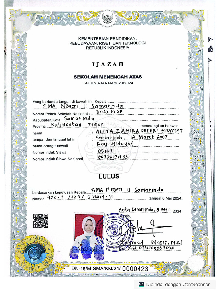 Ijazah Aya | PDF