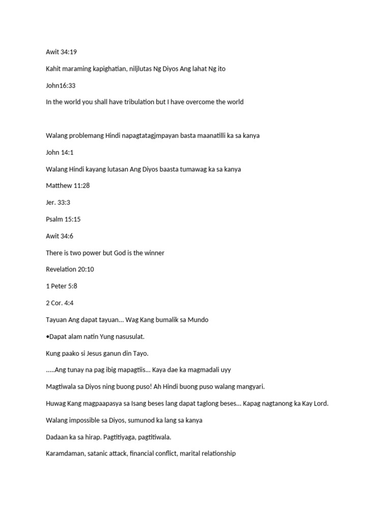 Awit 34_19-WPS Office | PDF