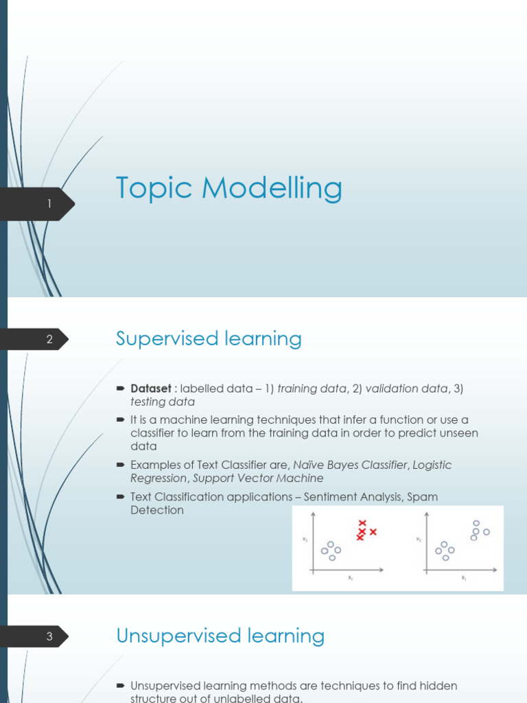 Understanding Topic Modelling Techniques | PDF | Computational ...