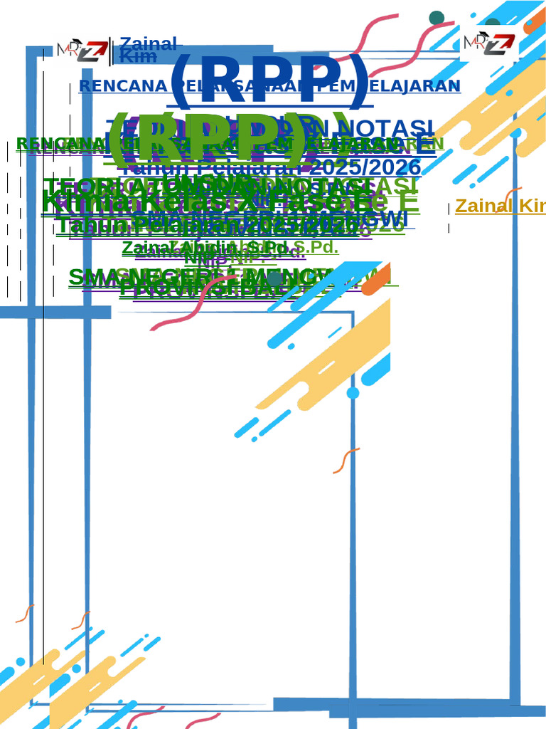 RPP Kimia Fase E Kelas X TH 25 - E10.1 Teori Atom Dan Notasi | PDF