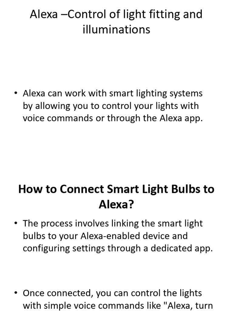 Alexa - Control of Light Fitting and Illuminations Module 2 | PDF | Flow Measurement | Sensor