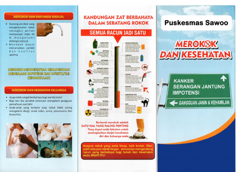 Merokok Dan Kesehatan Leflet 1 | PDF