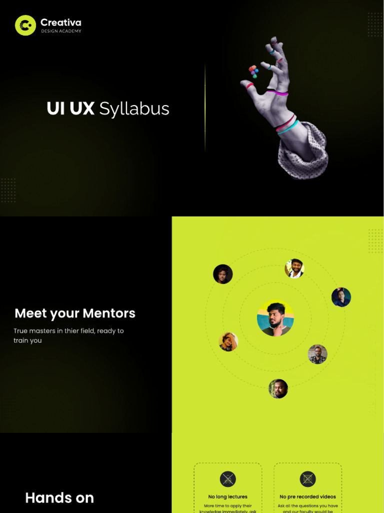 Creativa UI UX Syllabus v2 | PDF | Creativity | Innovation