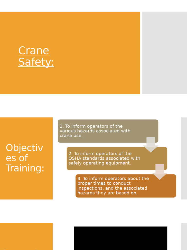 Crane Safety PowerPoint Presentation | PDF | Crane (Machine)