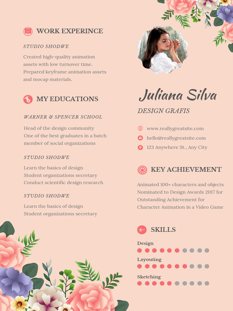 Florist Design Resume - 20250626 - 144158 - 0000 | PDF