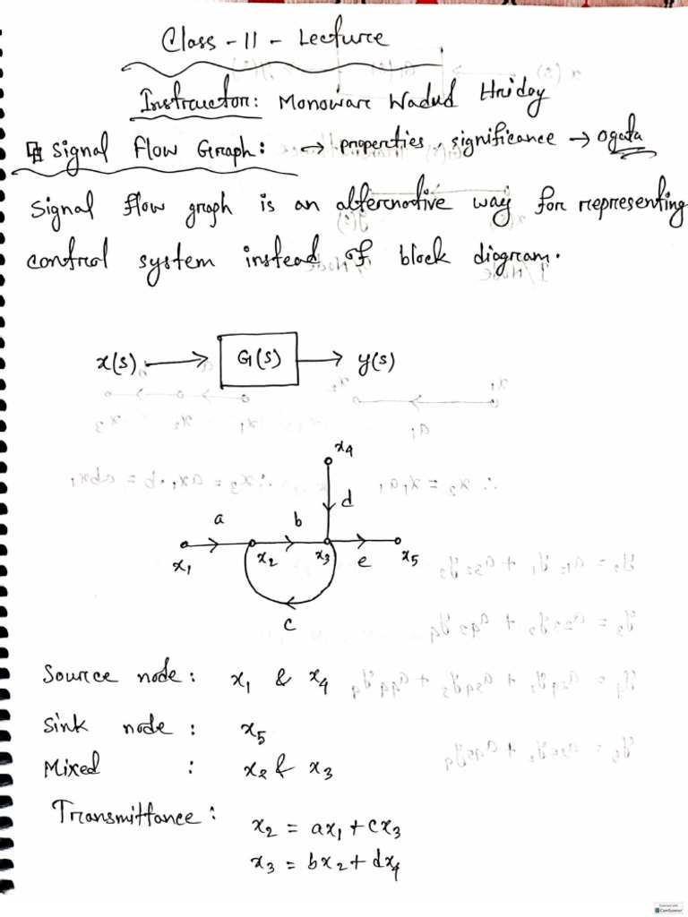 Signal Flow Diagram | PDF