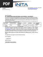 NITA Industrial Attachment Contract Form | PDF | Employment