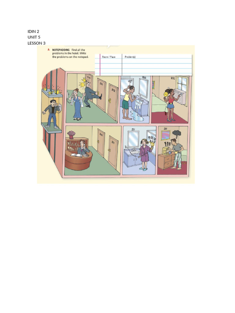 Idin 2 Unit 5 Lesson 3 | PDF