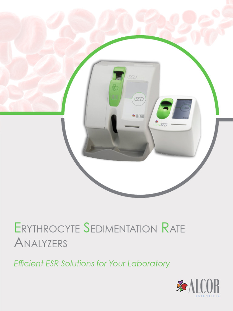 Efficient ESR Testing Solutions | PDF | Blood Cell | Blood