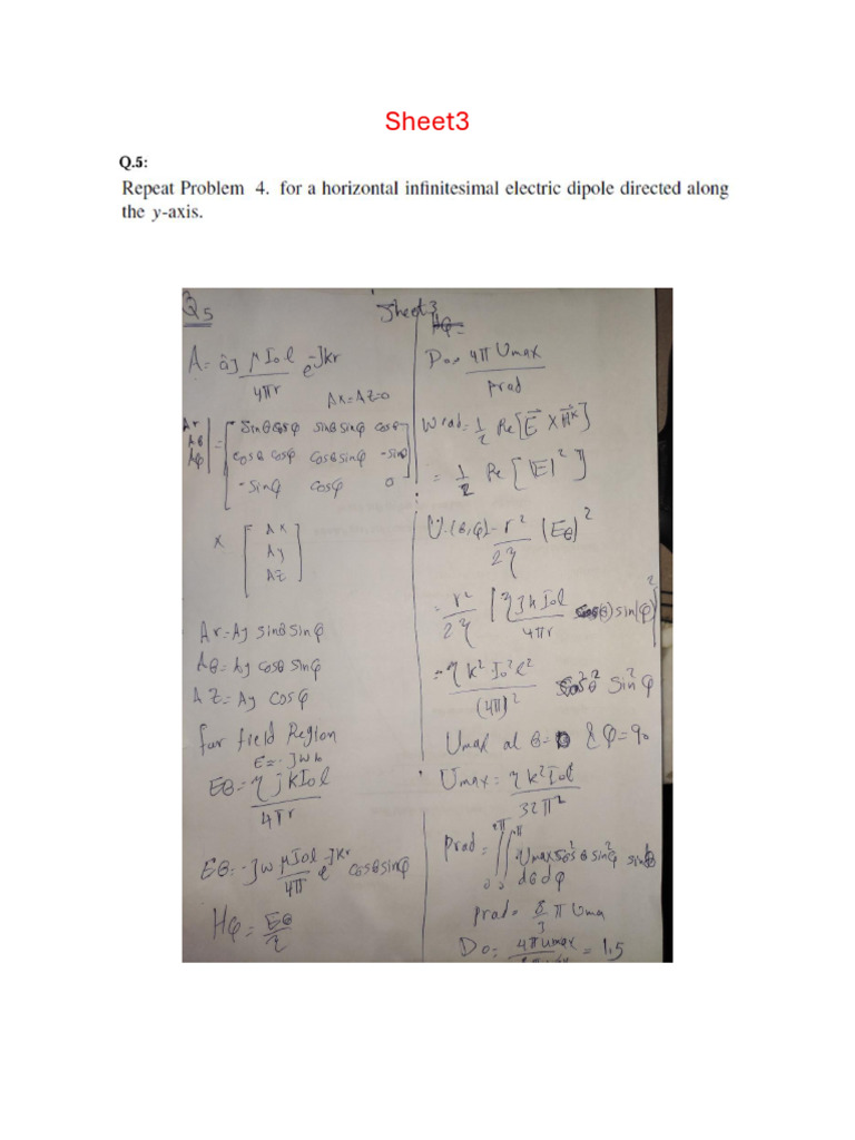 Sheet3 Antenna Ans 101435 | PDF | Antenna (Radio) | Radio Technology