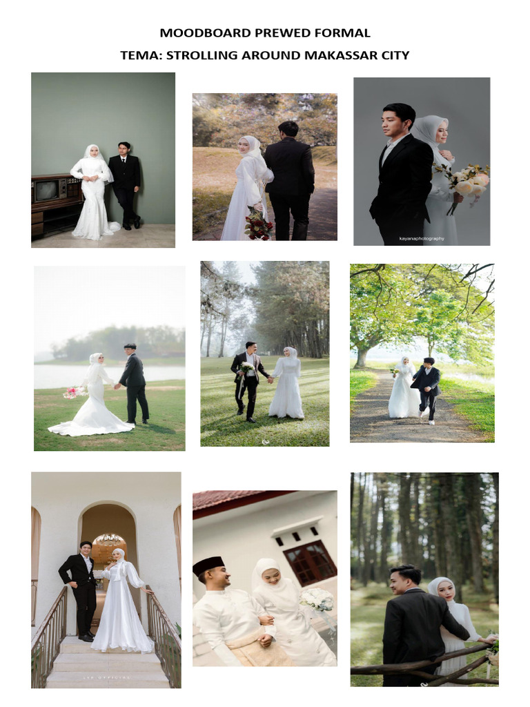 Moodboard Prewed | PDF