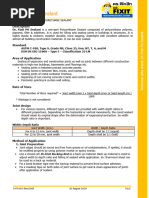 Flexseal PU425 - TDS - 7 | PDF | Concrete | Adhesive