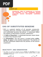 Activating vs. Deactivating Groups in EAS | PDF | Physical Chemistry ...
