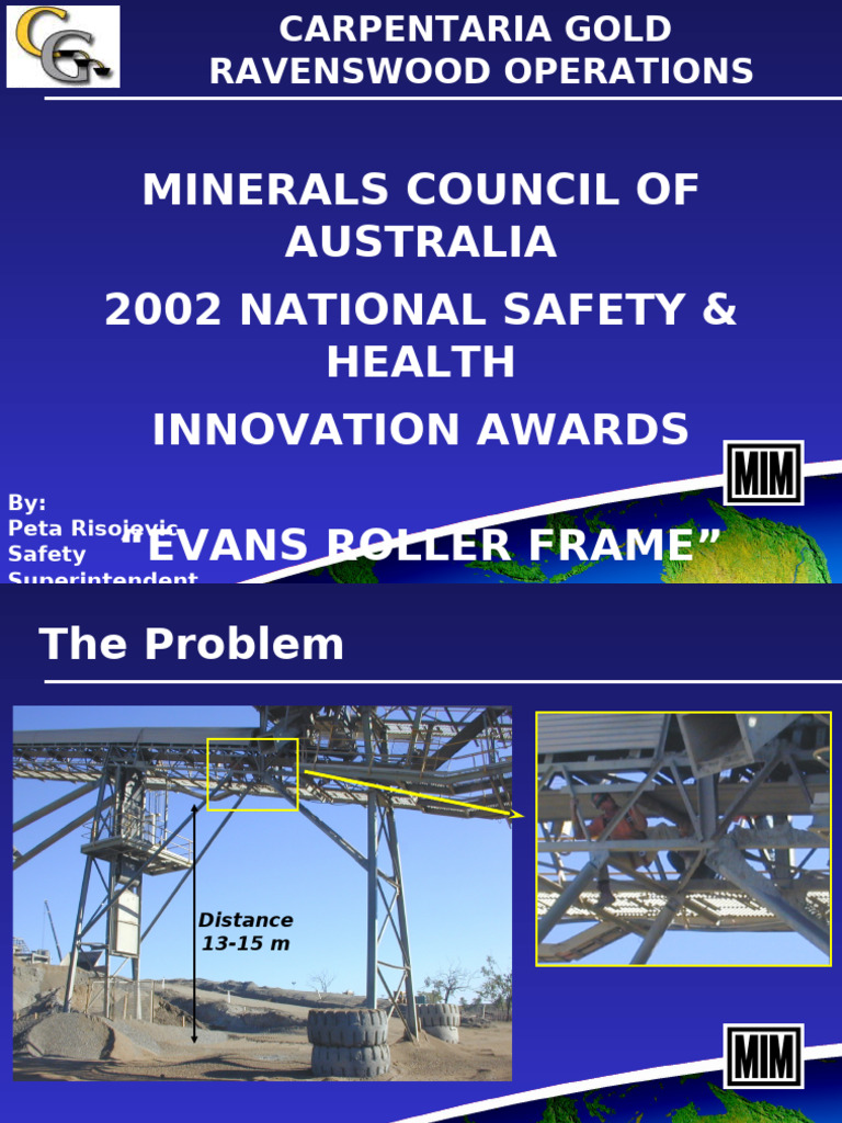Evans Roller Frame Safety Innovation | PDF