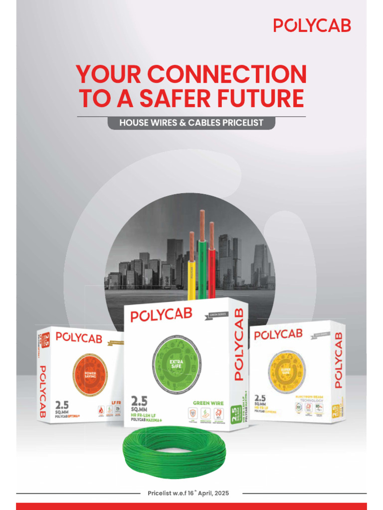 Polycab Wires 90M-180M LP DTD 16th April 2025 | PDF
