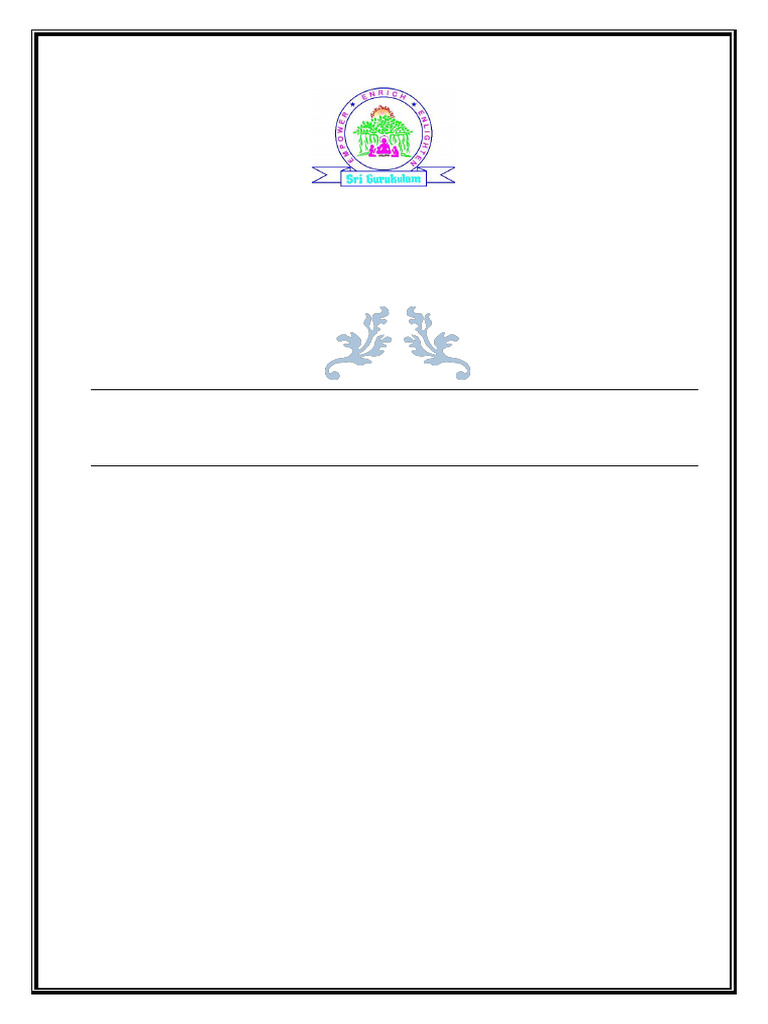 Project Front Pages | PDF