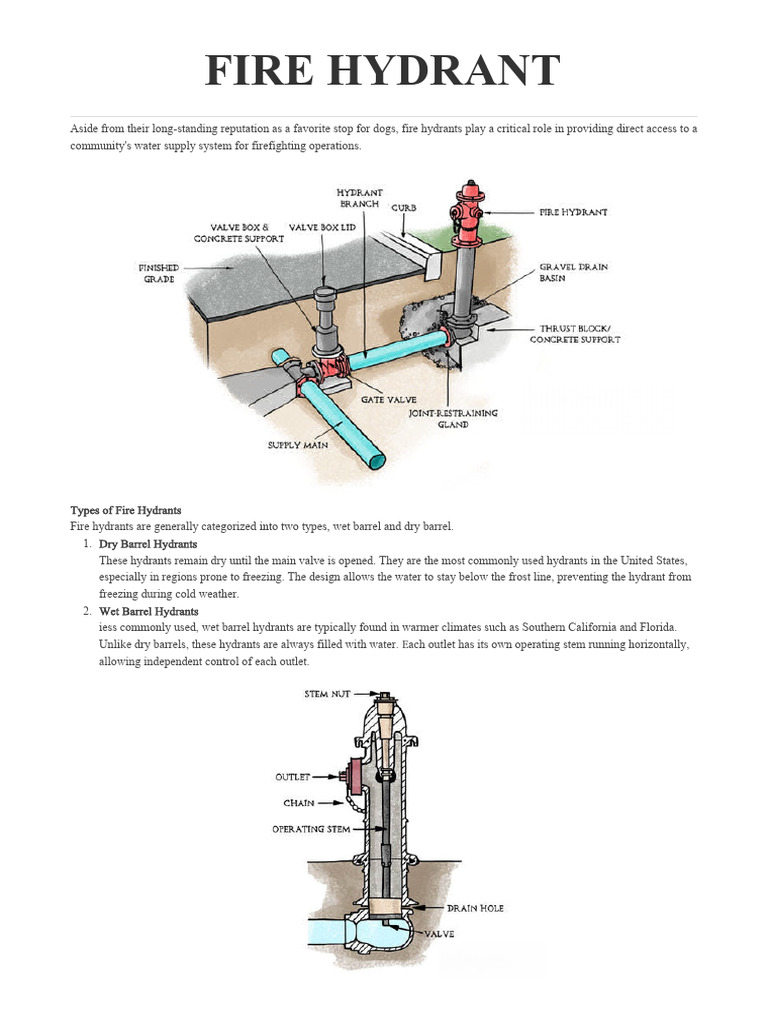 Fire Hydrant | PDF | Mechanical Engineering | Hydraulics