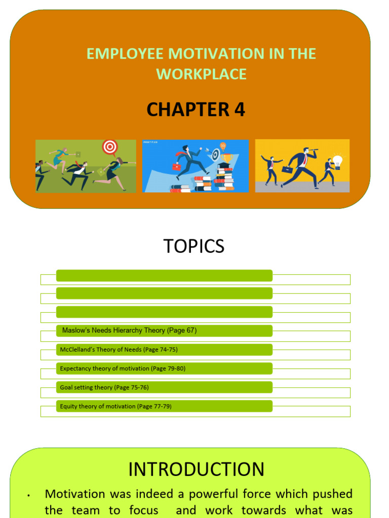 Employee Motivation Theories Explained | PDF | Motivational | Motivation