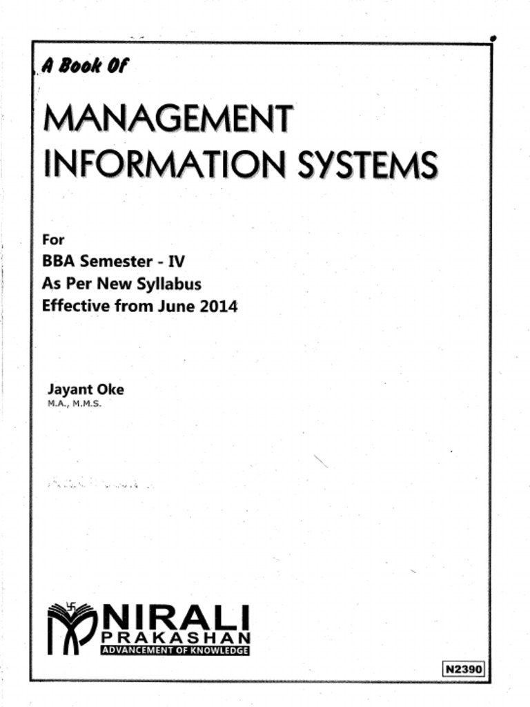 Management Information System 2 | PDF