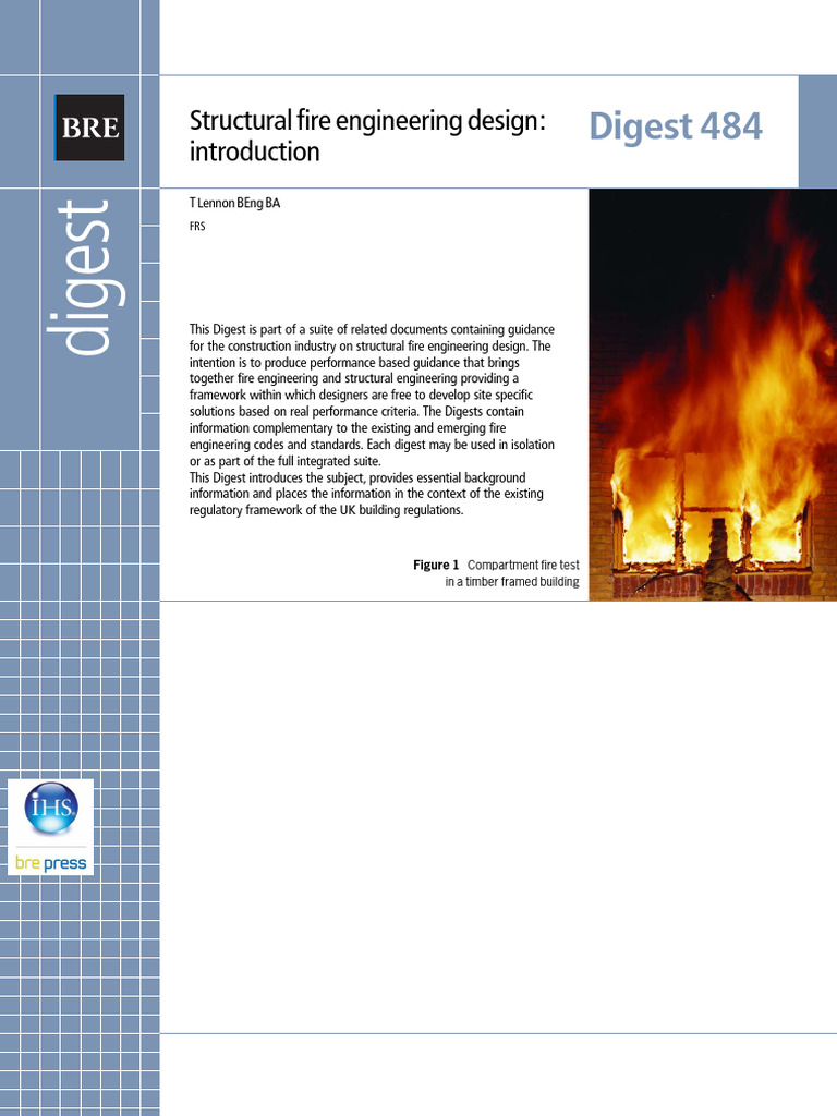 Structural Fire Engineering Guidance | PDF