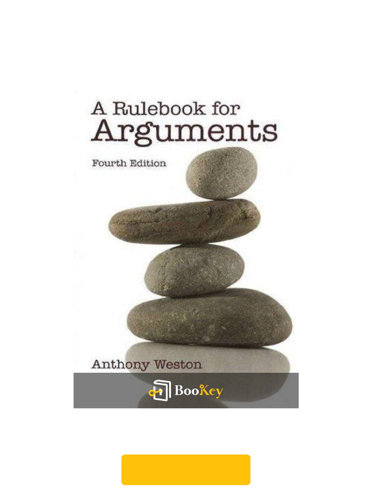 a-rulebook-for-arguments | PDF | Argument | Fallacy