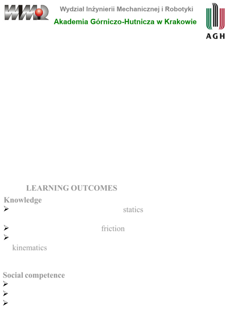 Mechanics: Statics and Kinematics Overview | PDF | Force | Euclidean Vector