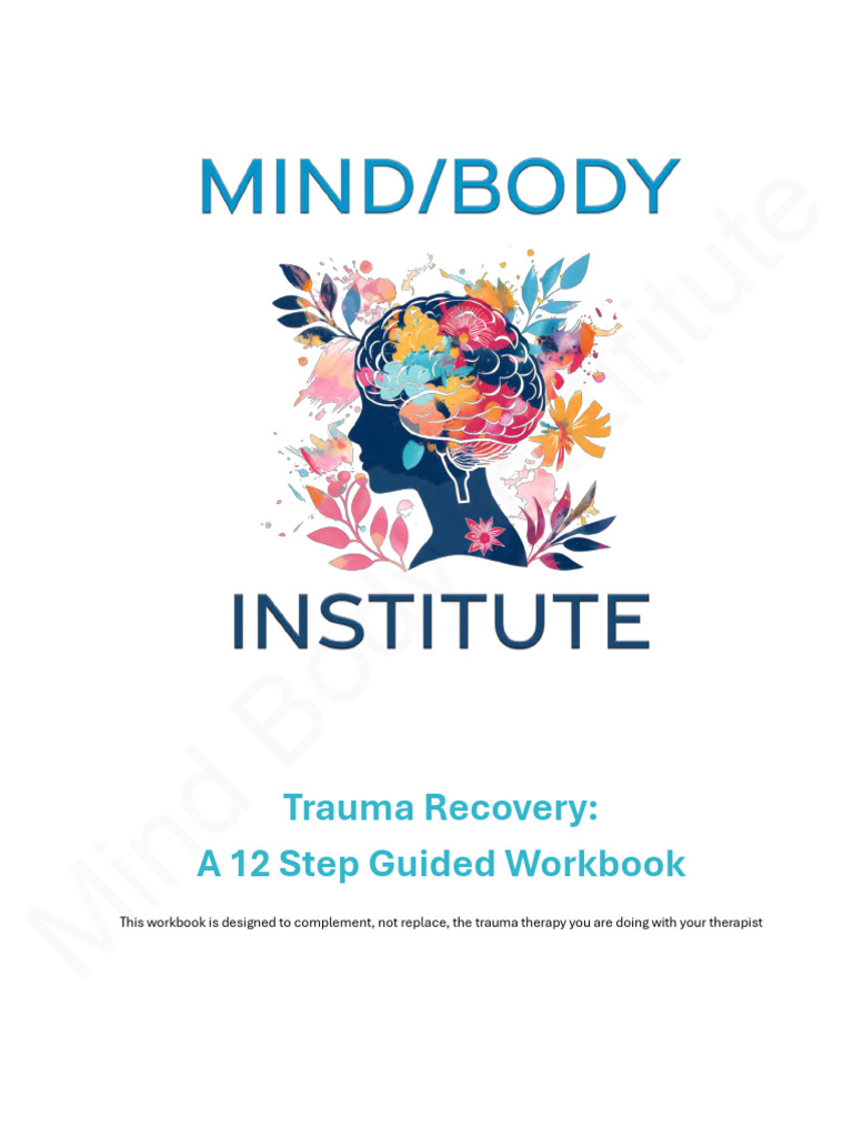 Trauma Recovery Workbook Guide | PDF | Psychological Trauma | Self Harm