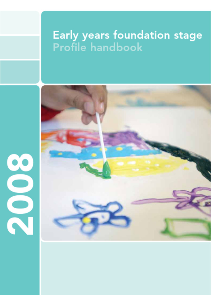 EYFS Profile Handbook 2008 Guide | PDF | Learning | Preschool