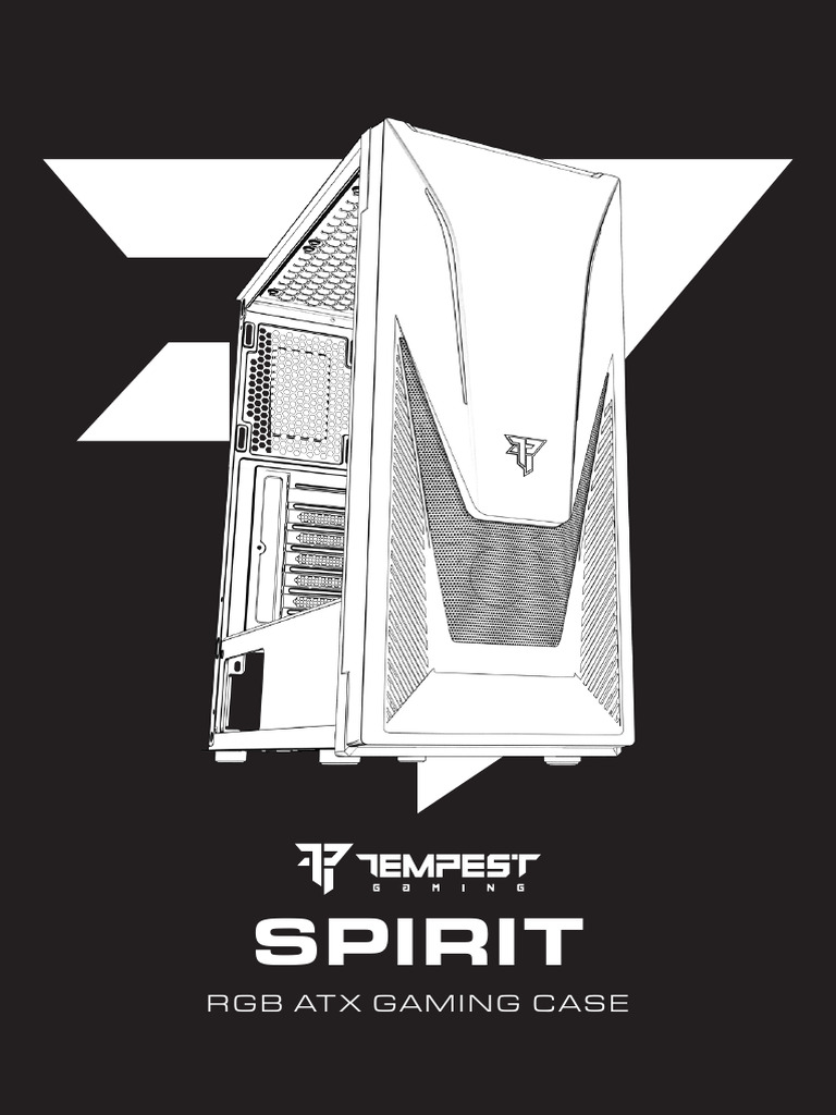 Manual-Tempest Atx Case RGB Spirit | PDF | Computación personal ...