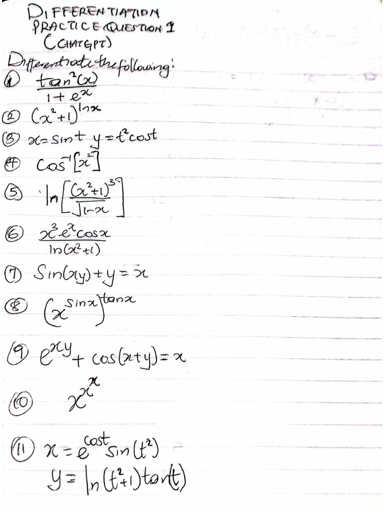 Practice Questions 1 | PDF