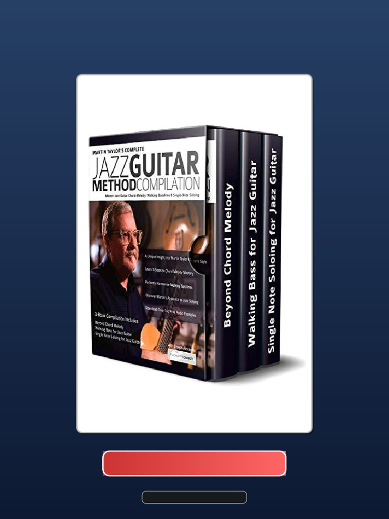 Martin Taylor's Complete Jazz Guitar Method Compilation: Master Jazz ...