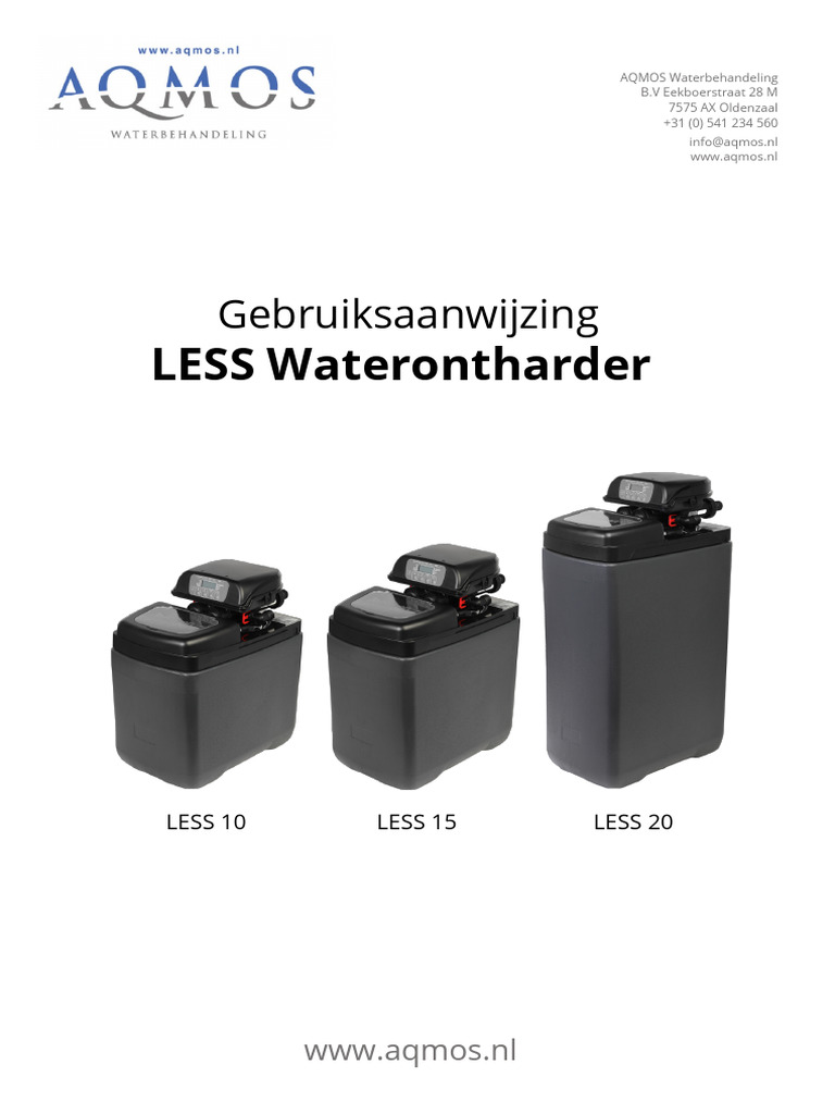 AQMOS LESS-serie Handleiding | PDF