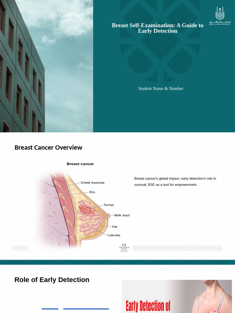 Breast Self-Examination - Lesson Plan | PDF | Breast | Breast Cancer