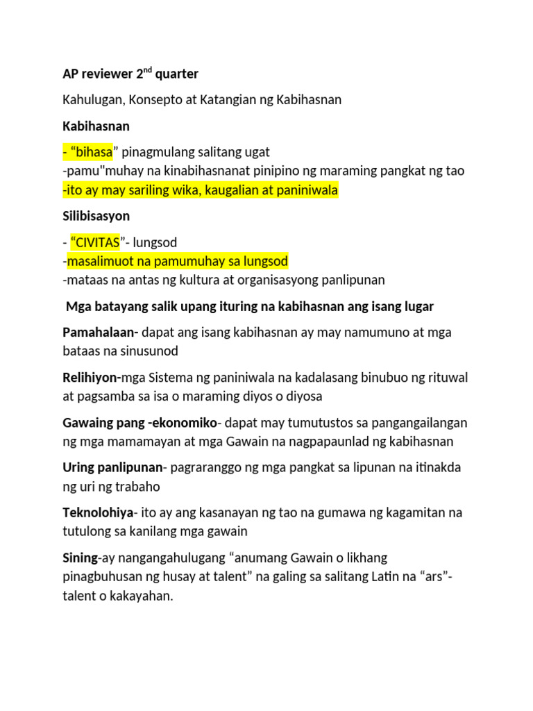 Ap Reviewer 2nd Grade 7 Pdf