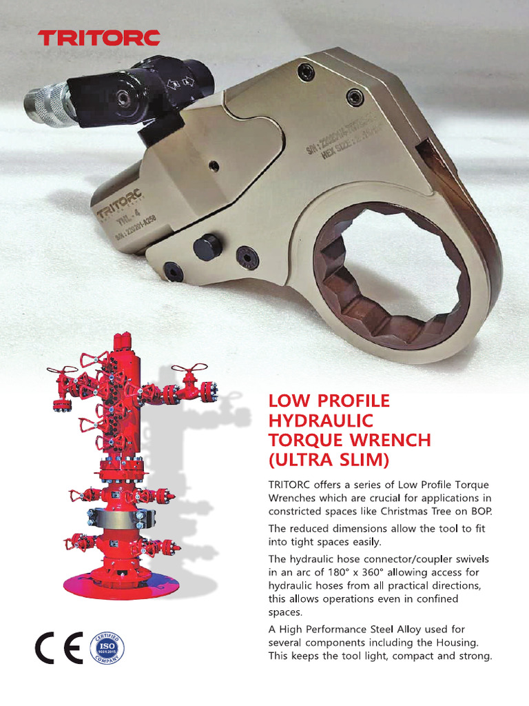 Low Profile Ultra Slim Hydraulic Torque Wrench | PDF