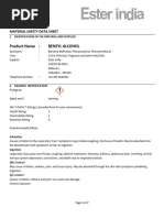 Msds Parfum Zara New | PDF | Firefighting | Perfume