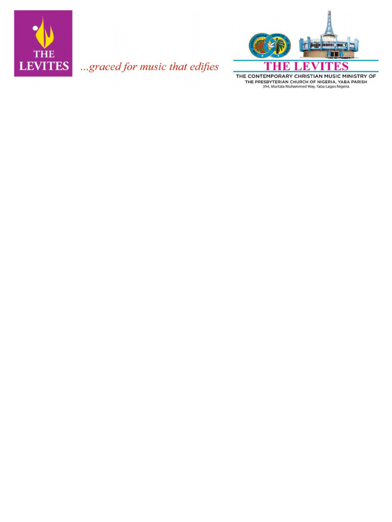 Levites Soft Letter Headed Paper | PDF
