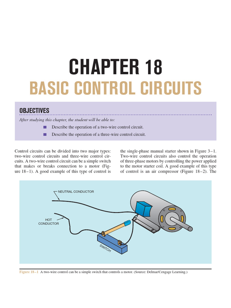 Two-Wire Control Circuits Overview | PDF | Switch | Transformer