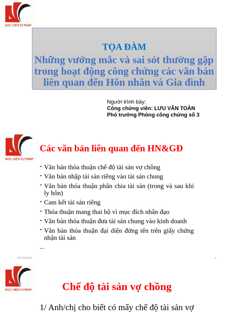 Toa Dam Vuong Mac, Sai Sot Ve HNGD.2022 | PDF