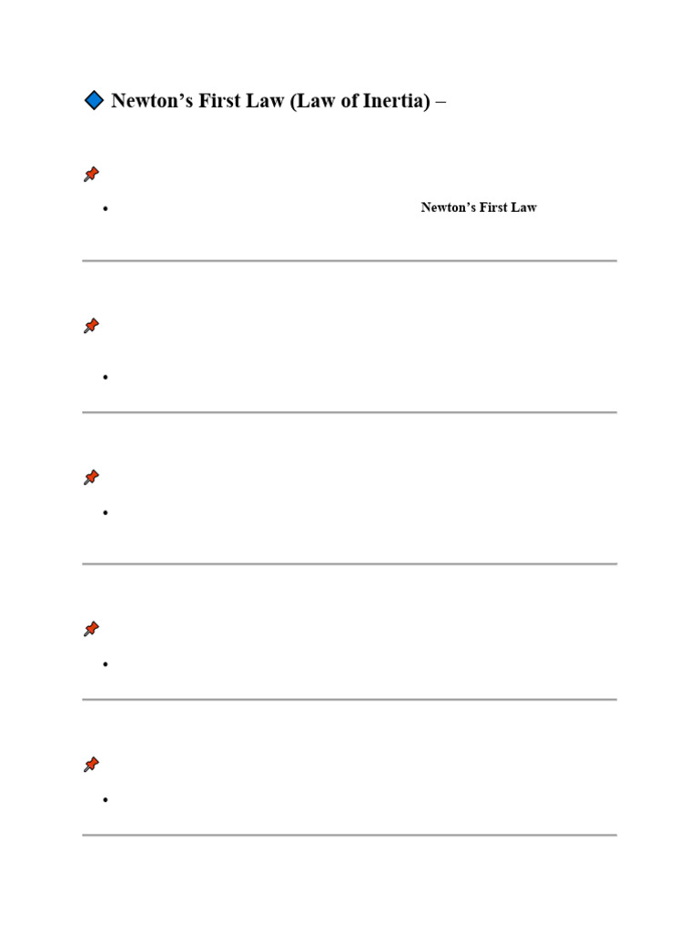 6 Newton Laws Problem Solving | PDF | Force | Newton's Laws Of Motion