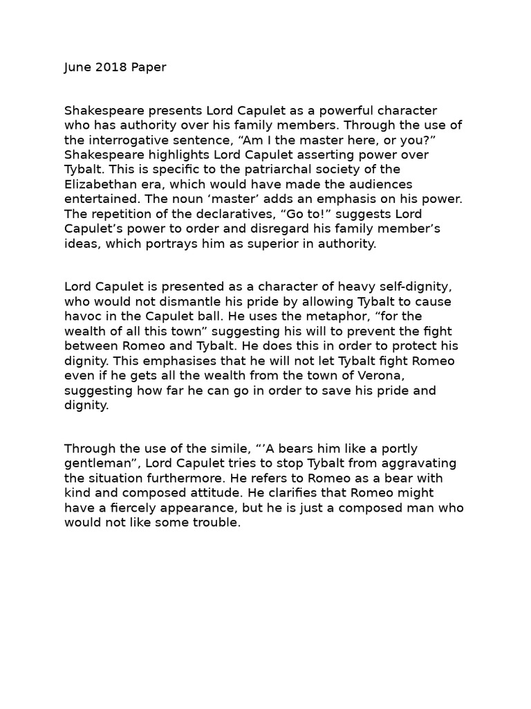 June 2018 Paper | PDF